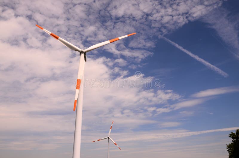 Windmill Wind Turbine stock photo. Image of conservation - 116178666