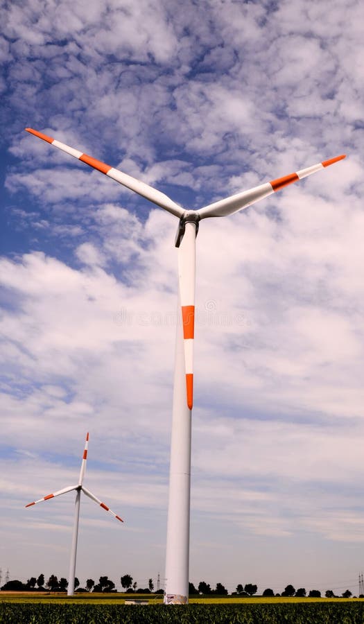 Windmill Wind Turbine stock image. Image of renewable - 243564949