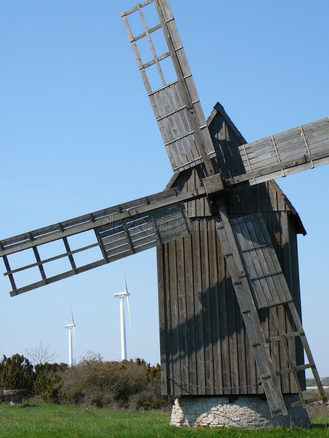 Old windmill stock photo. Image of alternative, generation - 13440666