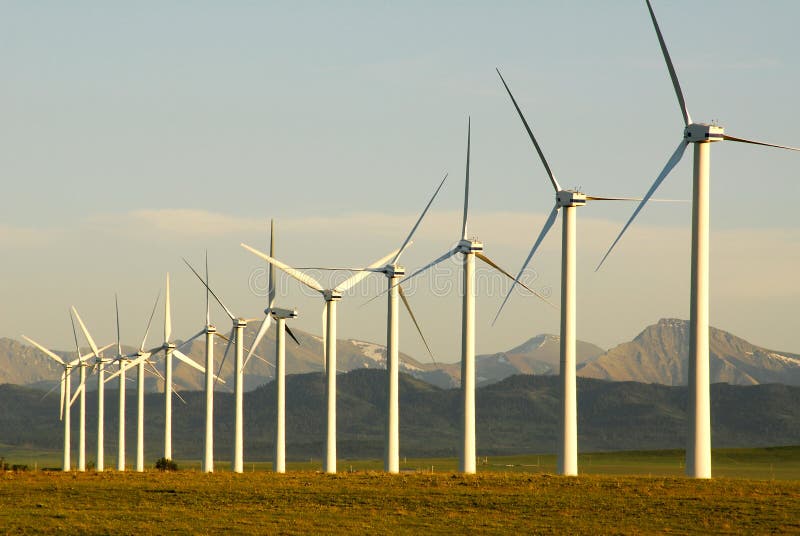 Windmills stock image. Image of efficiency, efficient - 5838161