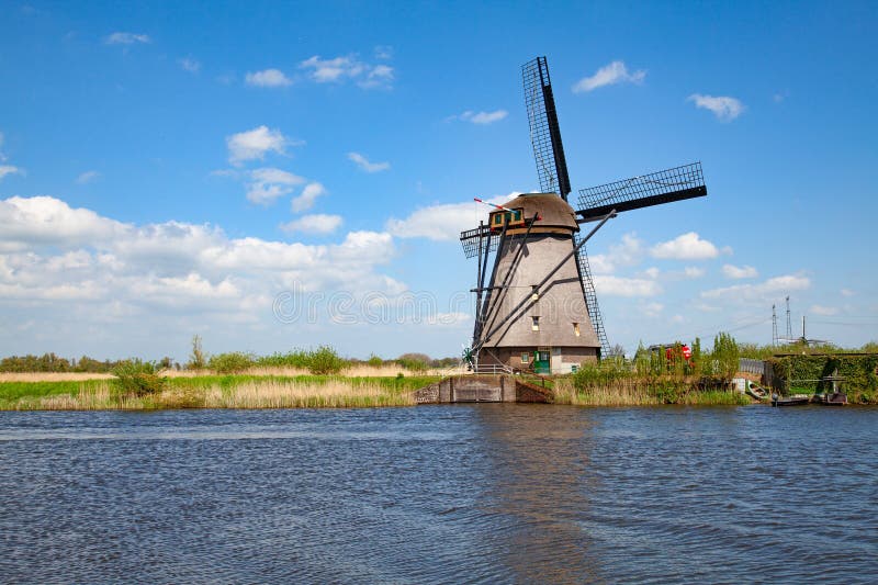Windmills editorial stock image. Image of nature, blue - 279275149