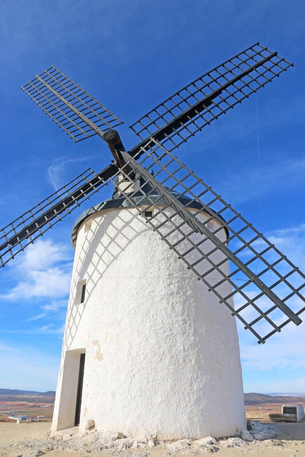 Windmills in Consuegra, Spain Stock Image - Image of traditional ...