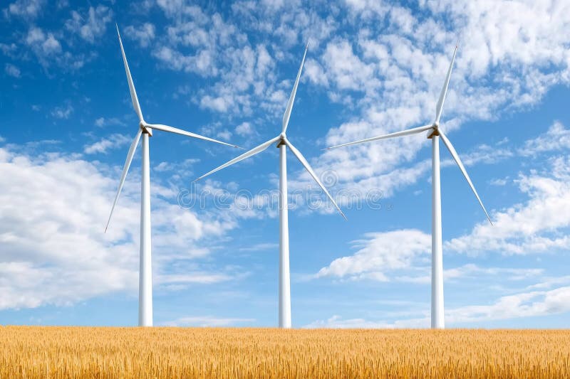Windmills Create Clean Energy. Environmentally Friendly Wind Generators ...