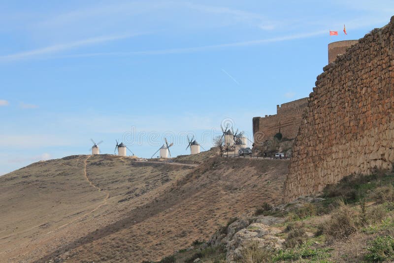 Windmills stock photo. Image of tourist, large, windmills - 68984556
