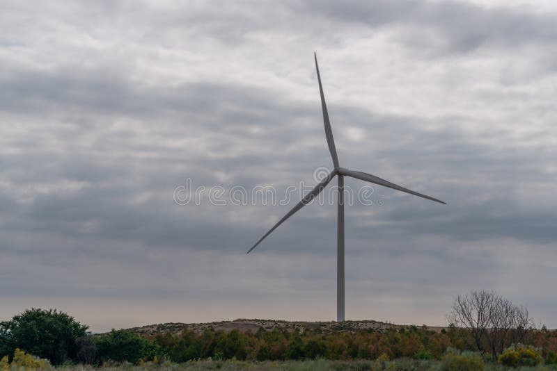 Windmills on the move stock photo. Image of wind, environmentally ...