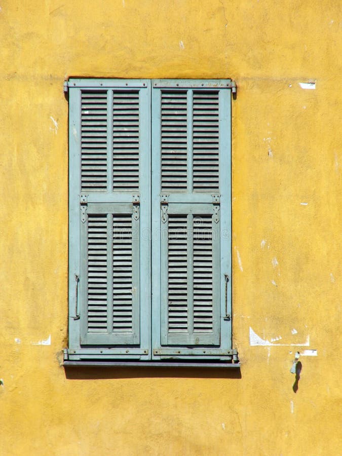 Window with Open Shutters stock photo. Image of shuttered - 637166