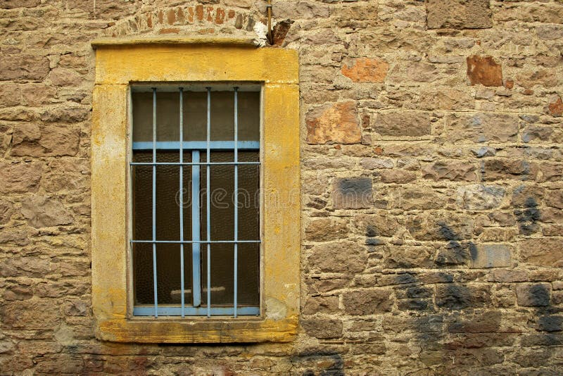 Old Spanish Window and Wall Stock Photo - Image of mexican, detail ...
