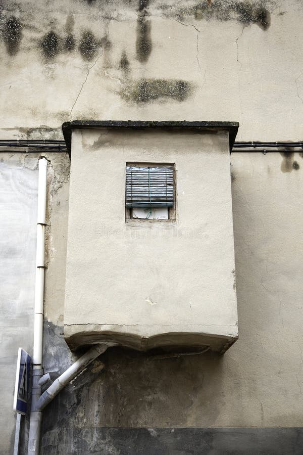 Window in abandoned house stock photo. Image of exterior - 183757854