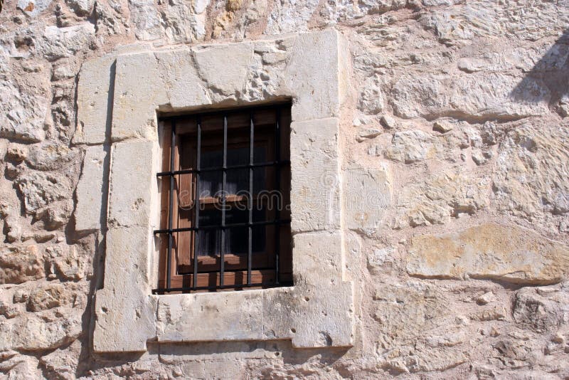 Old Spanish Window and Wall Stock Photo - Image of mexican, detail ...
