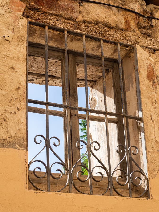 Window of an Ancient Building in an Ancient European City Stock Image ...