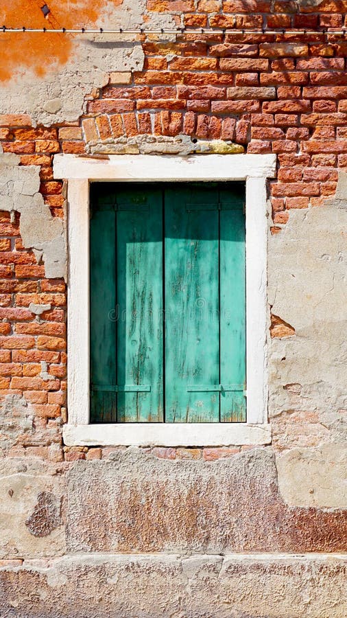 Window and Ancient Decay Wall Stock Image - Image of ancient ...