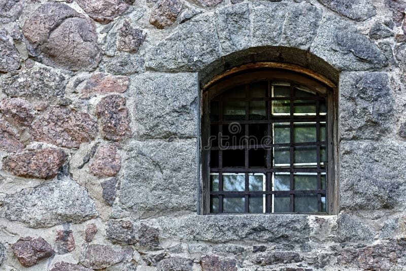 Window with bars stock photo. Image of background, outdoors - 210620976