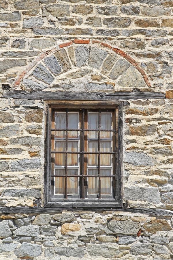 Window stock image. Image of bars, stone, castle, exterior - 31392177