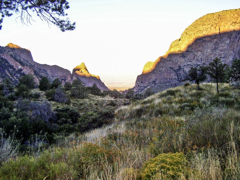 The Window, Big Bend National Park, Texas Stock Photo - Image of ...