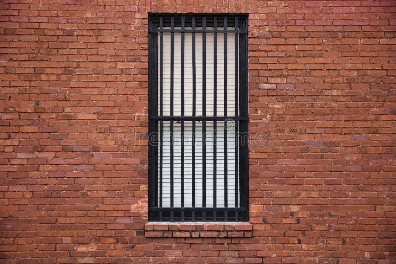 552 Old Brick Building Steel Bars Window Stock Photos - Free & Royalty ...