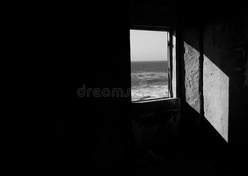 Window in Black&white stock image. Image of indoor - 475829