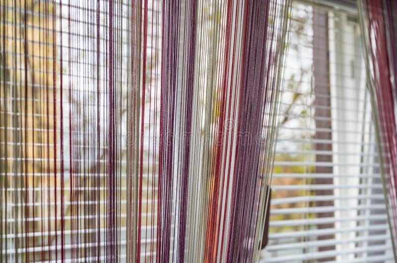 Window blinds stock photo. Image of abstract, detail - 218200574