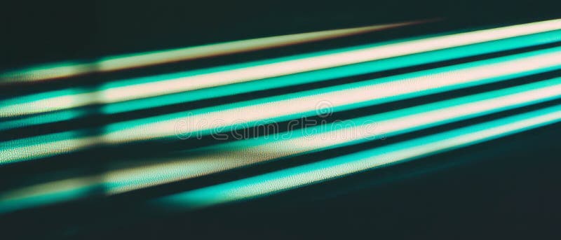 Window Blinds Shadows Create Striking Striped Patterns Against a ...