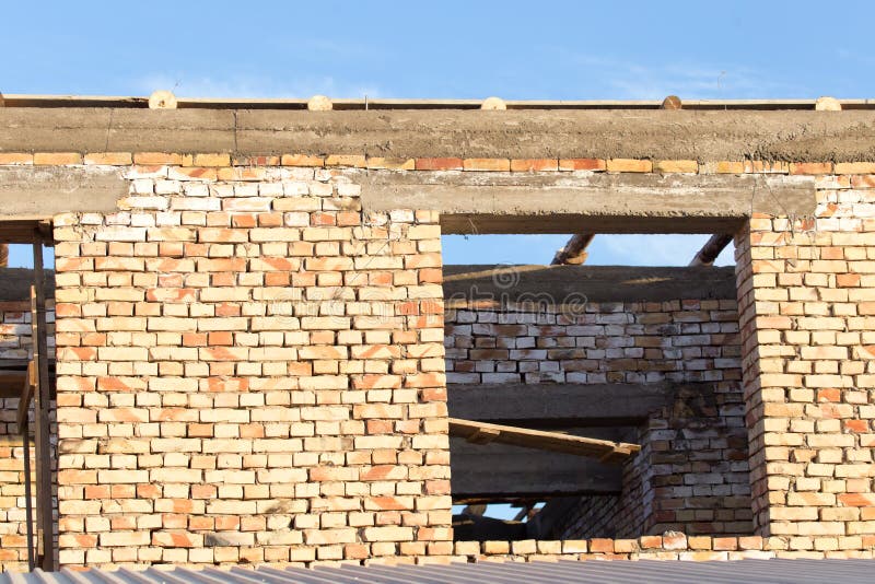 Window in a brick house stock photo. Image of urban - 106210062