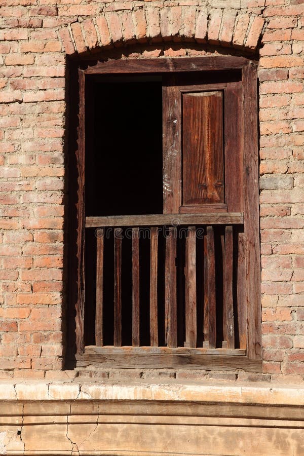 Typical Nepalese Brick House Stock Photo - Image of changu, typical ...
