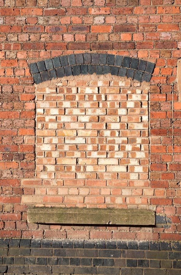 One bricked up window stock image. Image of wall, brick - 6897207
