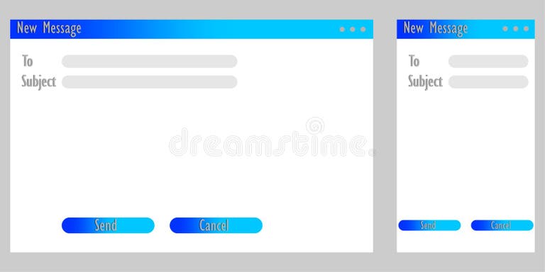 Line Window Message Box Stock Illustrations – 323 Line Window Message ...