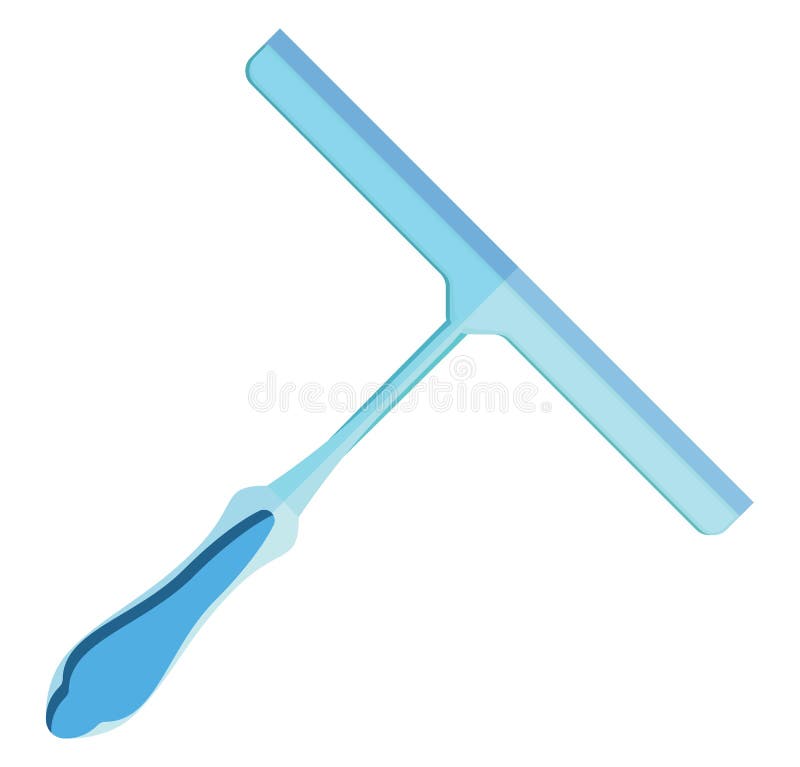 Window brush cleaner, icon stock vector. Illustration of floor - 262384987