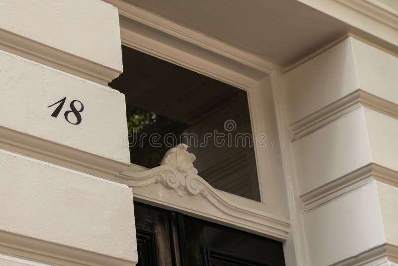 A Window of a Building with the Number 48 on Editorial Image - Image of ...