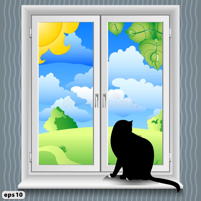 Cartoon cat set stock vector. Illustration of pets, black - 22622304