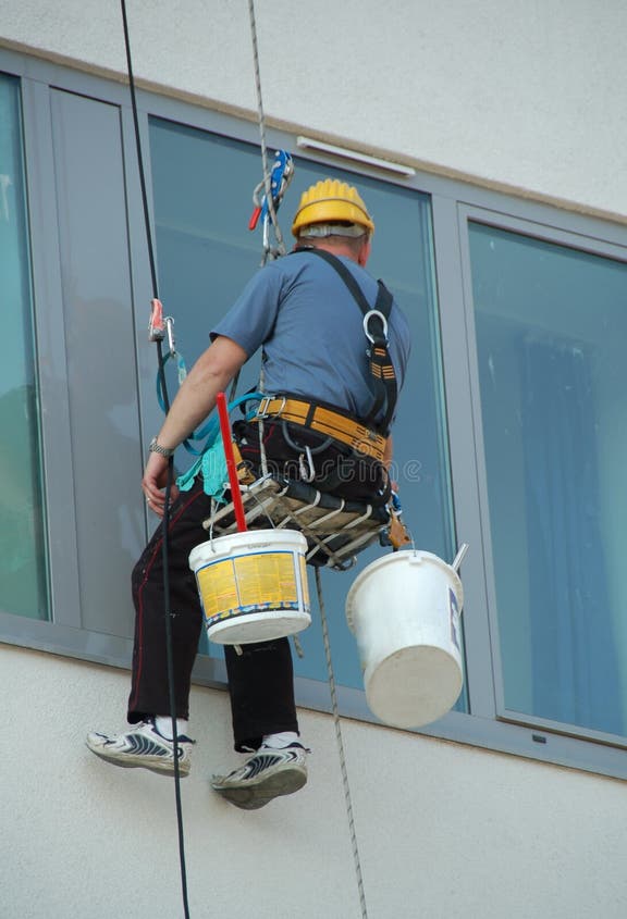 Window cleaner stock photo. Image of dangerous, extreme - 2099402