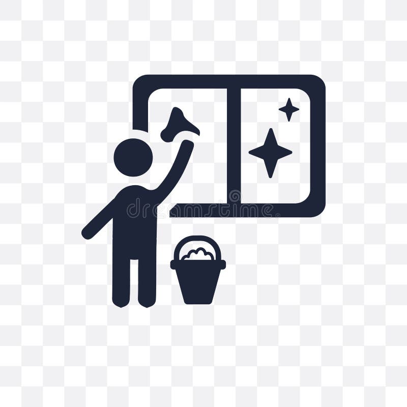 Window Cleaner Transparent Icon. Window Cleaner Symbol Design Fr Stock ...