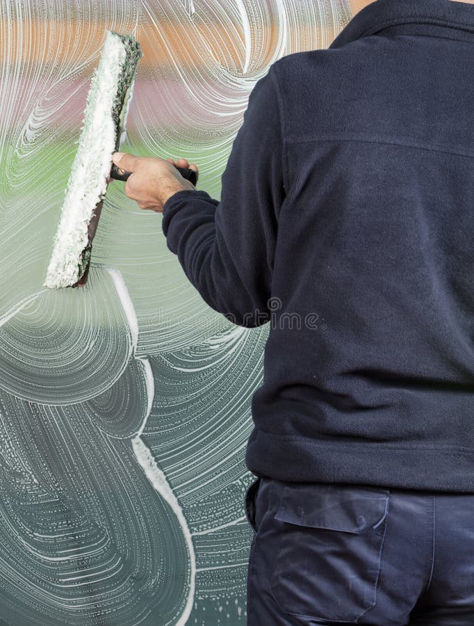 Window cleaner stock image. Image of chore, window, washer - 19625501