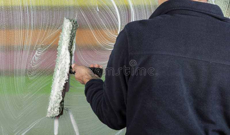 Window cleaner stock image. Image of chore, window, washer - 19625501