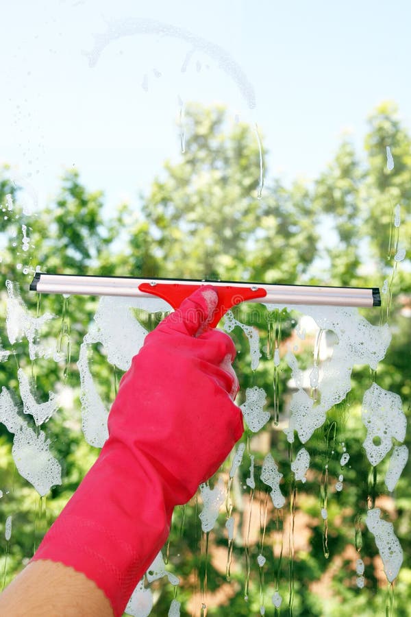 Window cleaning stock image. Image of cleanser, household - 25381093