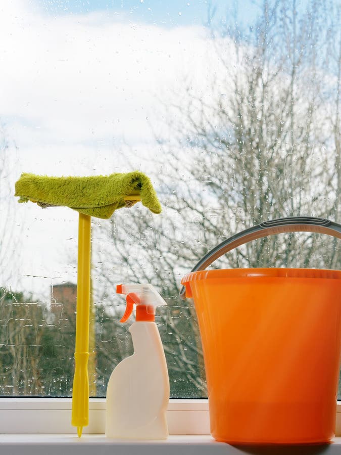 Window cleaning stock photo. Image of dirty, clean, housework - 54290360