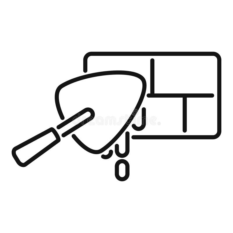 Window Cleaning Icon with Squeegee and Drips Stock Vector ...