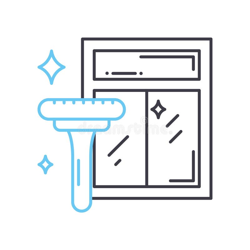 Window Cleaning Outline Icon Stock Illustrations – 3,349 Window ...