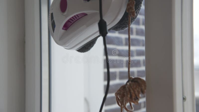 Window Cleaning Robot. Glass Cleaning with Technology and Modern ...