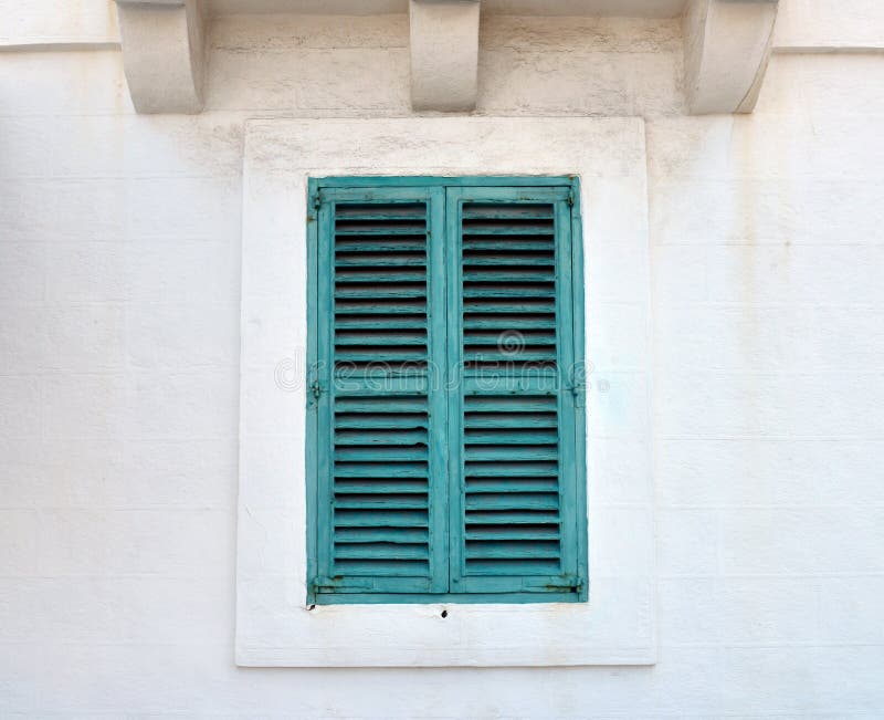 Window closed shutters stock photo. Image of traditional - 179777498