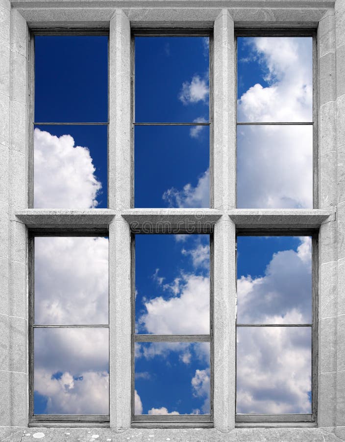 Window and Sky stock photo. Image of transparent, clipping - 20121806