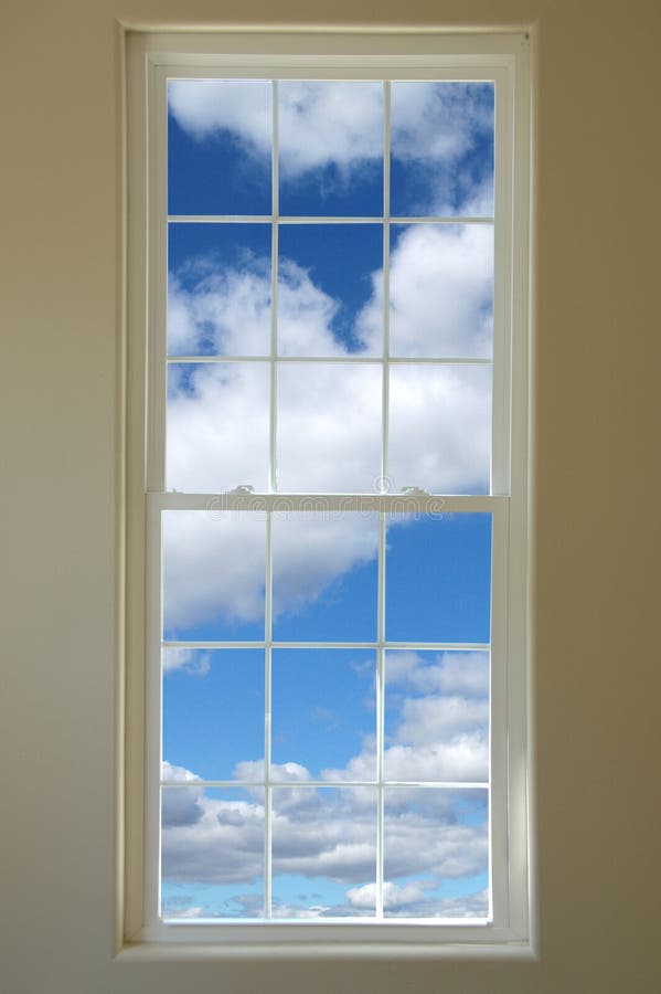 Autumn view from window stock image. Image of colorful - 315947