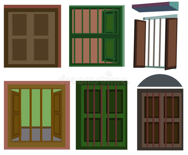 Cartoon Windows Closed Stock Illustrations – 347 Cartoon Windows Closed ...
