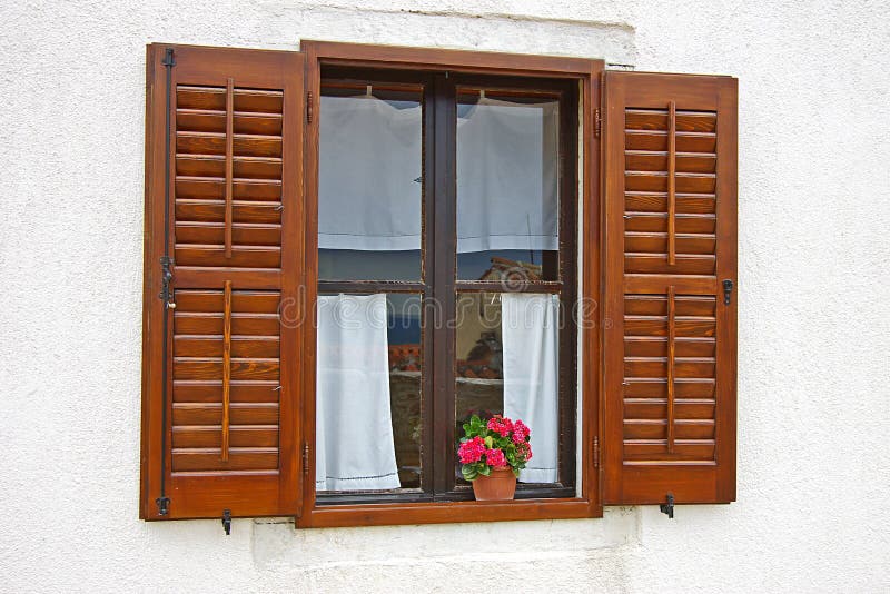Window With Colors On A Window Sill Picture. Image: 5980033