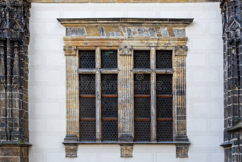 Window and column stock photo. Image of pane, heritage - 261619000