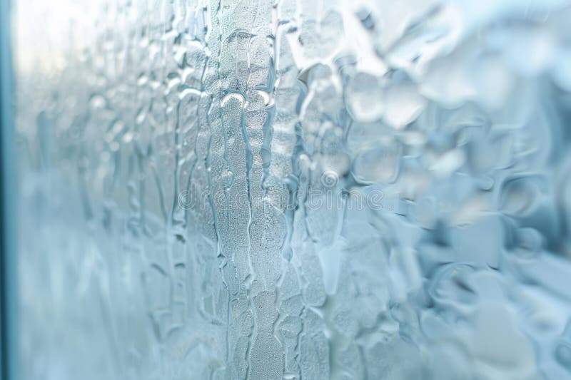 A Window with Condensation on it Stock Illustration - Illustration of ...