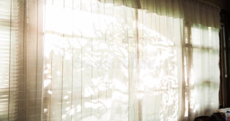 Window Curtains and Wind in Natural Light Stock Footage - Video of ...