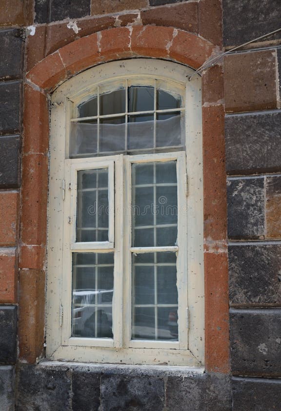 Window decorated with tuff stock image. Image of kunkur - 41890163