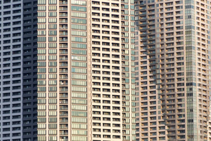 Window details in Tokyo stock image. Image of modern - 204954705