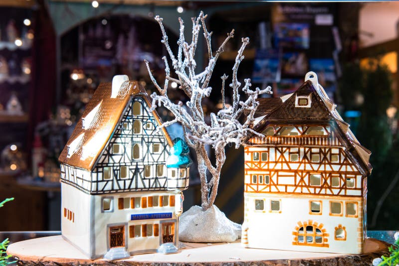 Window Display of the Handmade Gift Shop Stock Image - Image of ...