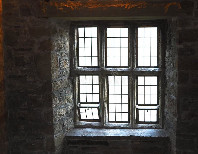 Window in Donegal Castle Donegal Ireland Stock Image - Image of ...